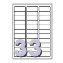 AVERY® L7157-100 Laser Labels 64 x 24.3mm 33/Sheet 959060