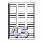 AVERY® L7156GU General Use Labels 58 x 17.8mm 45/Sheet 938212