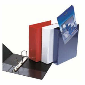 BANTEX 2 Ring A5 Insert Binder 38mm White 2532-207